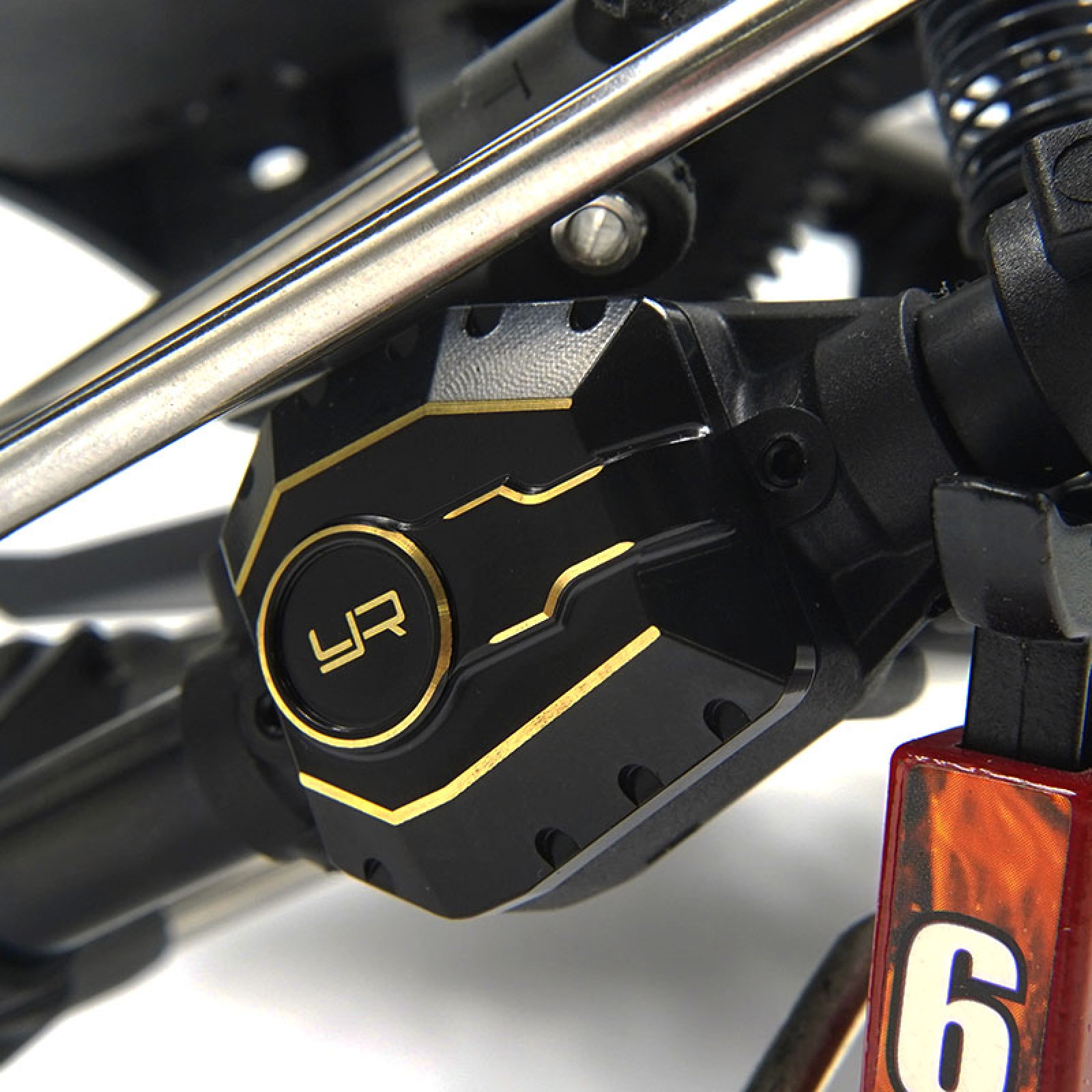 Brass Diff Cover 38g 2pcs For Axial SCX10 PRO SCX10 III